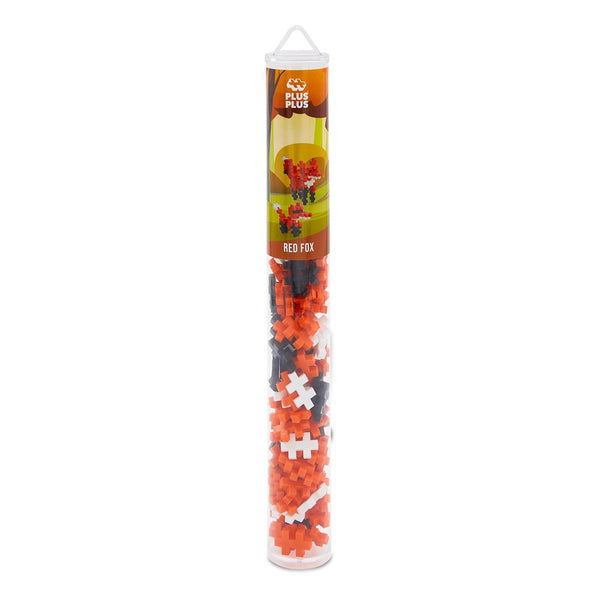 Plus-Plus - Red Fox - 100 pcs Tube - Plus-Plus Toys